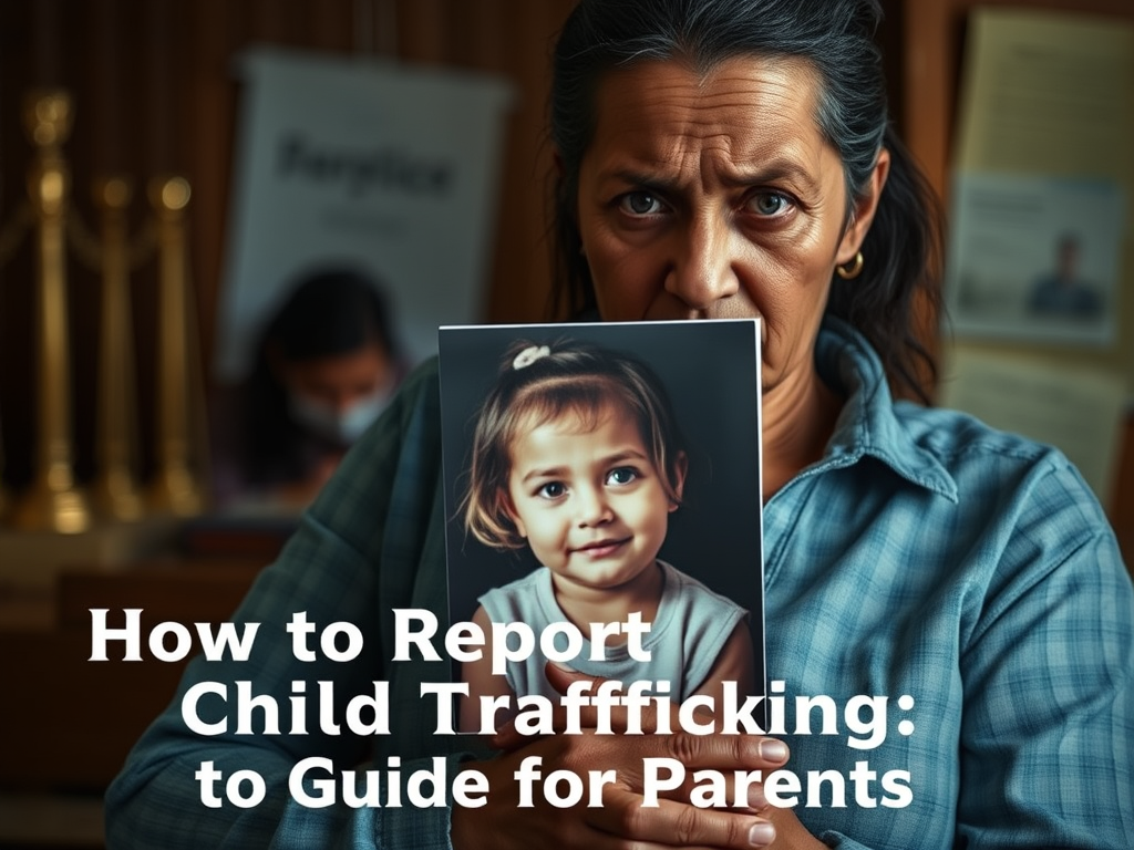 How to Report Child Trafficking: A Guide for Parents ...