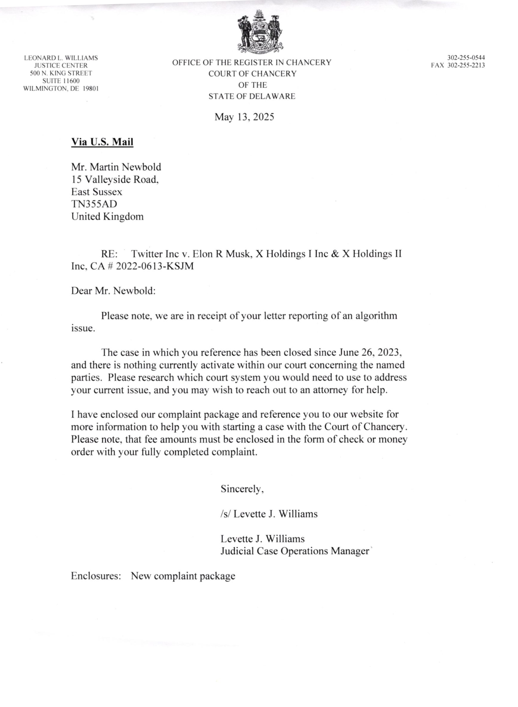 Legal Notice: Obstruction and Corporate Negligence – thestealingofemily ...
