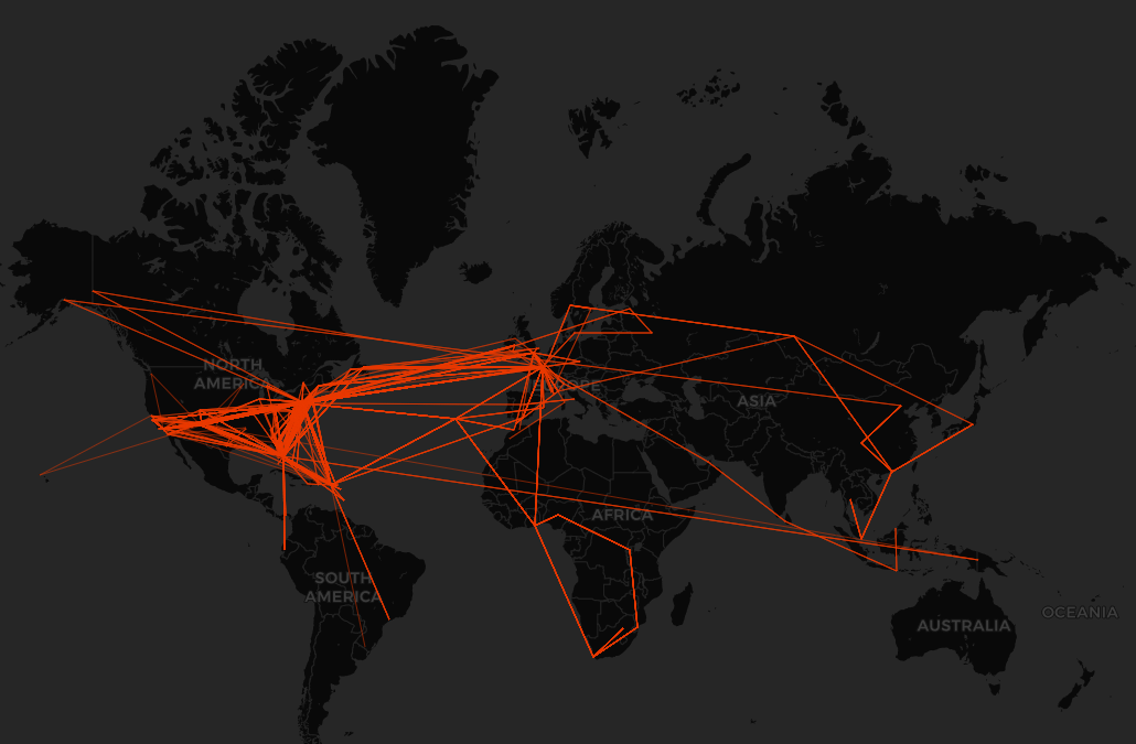 ️ Suspicious Transatlantic Flight Patterns Indicating Potential Customs ...